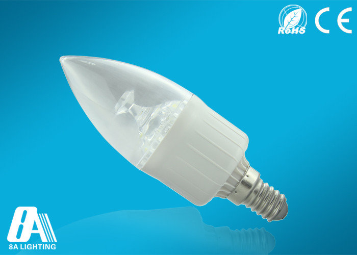 Energy Saving LED Candle Bulbs E14 3 W Cool White 50Hz - 60Hz
