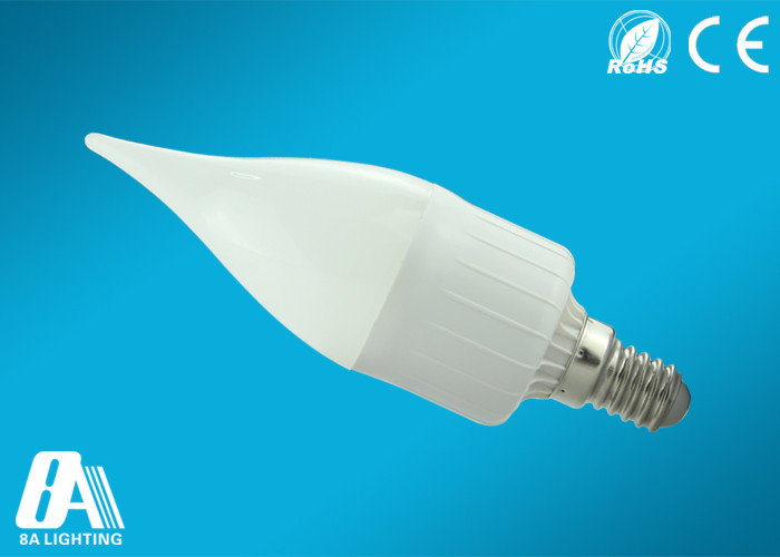 100lm / w E14 Candle Led Light Bulbs 3 W 6000K - 6500K White