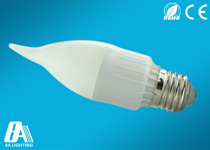 3 W E27 LED Candle Bulbs Warm White ABS Light Lifespan 50000 Hour