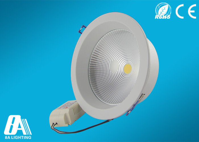 5 Inch 20 W COB LED Downlight White 6000K - 6500K For Bathroom / Kitchen