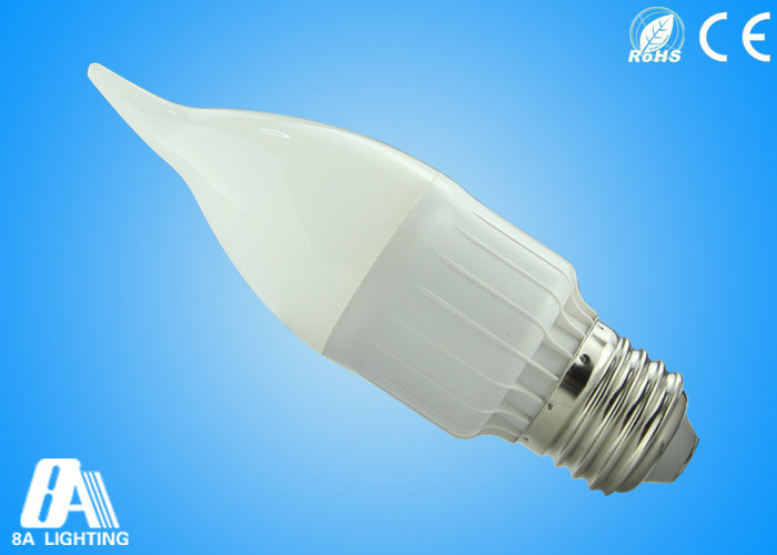 3W LED Light Candle Bulbs Diffusion Cover With Color Temparature