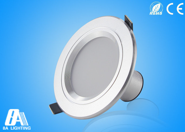 3 Inch Lathe Aluminum Hot Good Price IP44 Square Recessed 5w Downlight Internal Power With CE and Rohs