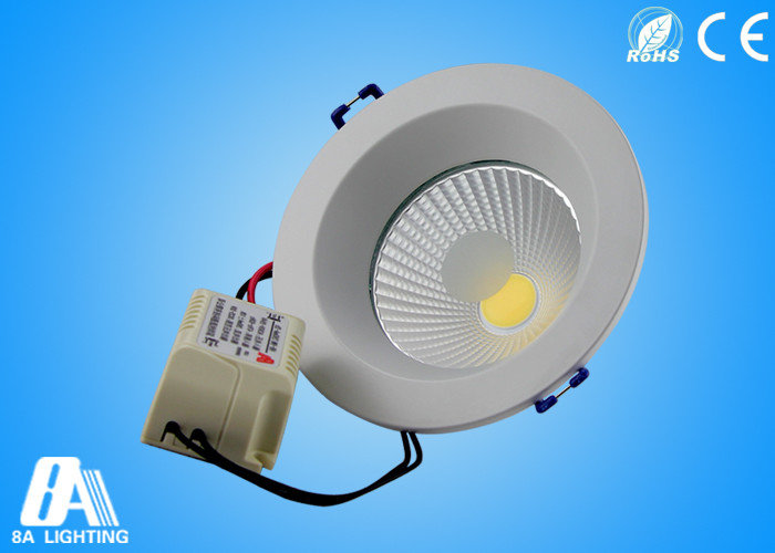 8A  9w  Indoor COB LED Down Light D112.5*50.5mm AC90-264V ROHS