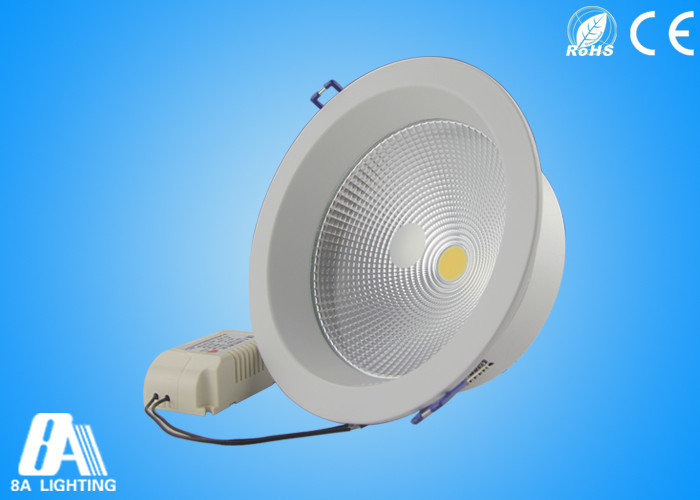 20W White COB LED Downlights 20w 5 Inch For Bedroom Dinning Room