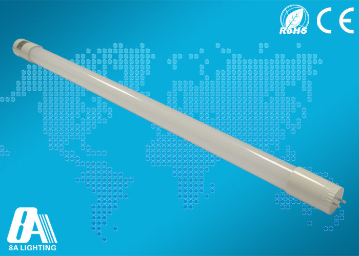 Plastic Round Shaped LED Tube Lamps T8 8w G13 Base Commercial Lighting