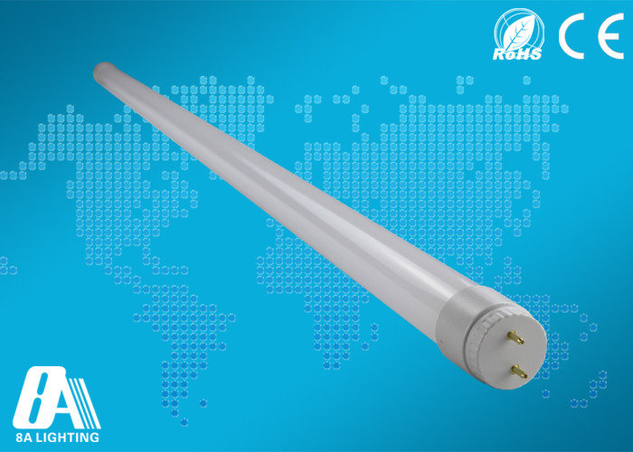 16 Watts 90 Lm / W 1200mm 4FT Led Tube Lights With Round Shape