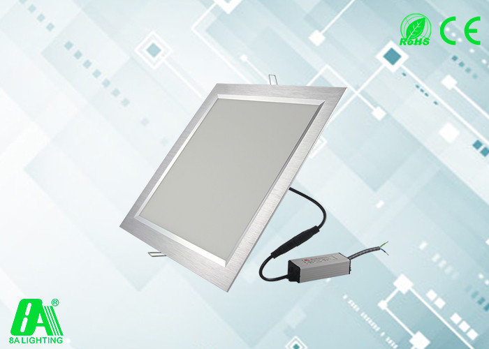 12W Ultra Thin Flat Panel LED Lights , Warm White Battery Operated Recessed Lighting