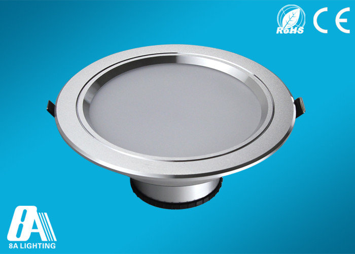 SMD2835 5inch 12W High Ra Round Recessed LED Downlights 85V - 265V Input Voltage