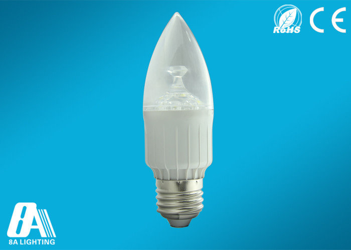 Warm White 3000K 3 Watts 300lm LED Candle Light Bulbs for household