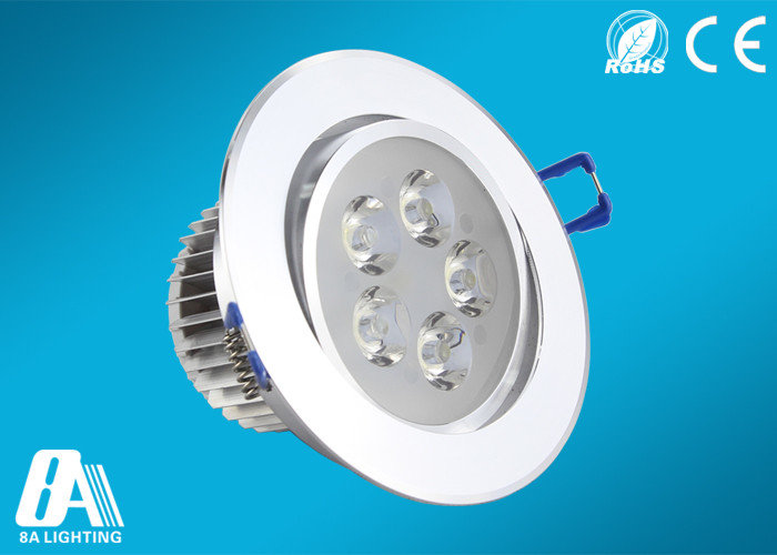 Long Life 5W Led Ceiling Downlights , Bright LED Recessed Ceiling Lights