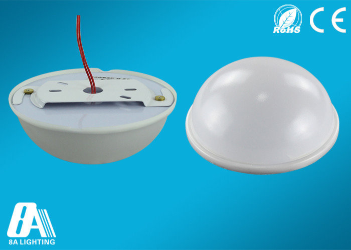 5W Indoor Sensor Led Ceiling Lamp 2800K - 3000K Warm White PC Cover