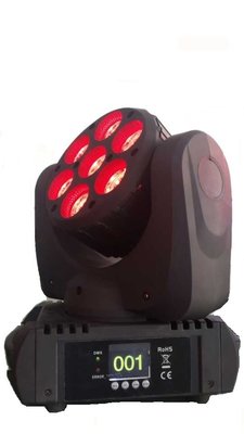 7*15W OSRAM RGBW 4 in 1 LED Beam Moving Head Light for Disco Club Stage