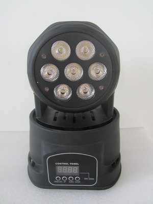 7*10W RGBW 4 in 1 Mini LED Moving Head Light for Disco Club Stage Show Weddings