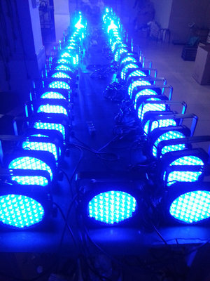 204pcs 10mm RGBA LED Par Can Stage Light for Stage Show, Disco Club,Weddings Party
