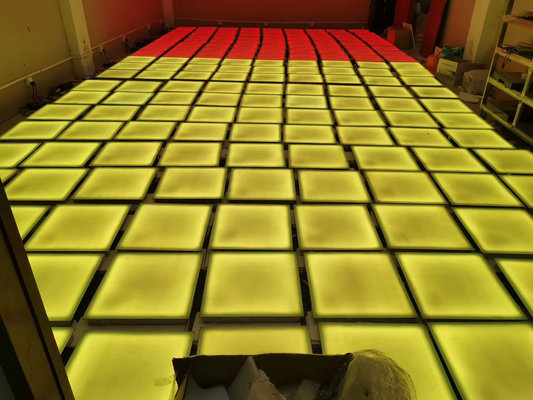 Piano Key LED Dance Floor With High Brightness Lighting , Special Effects LED Stage Light