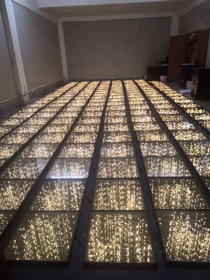 Piano Key LED Dance Floor With High Brightness Lighting , Special Effects LED Stage Light