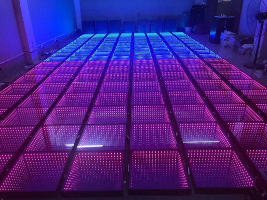 Piano Key LED Dance Floor With High Brightness Lighting , Special Effects LED Stage Light