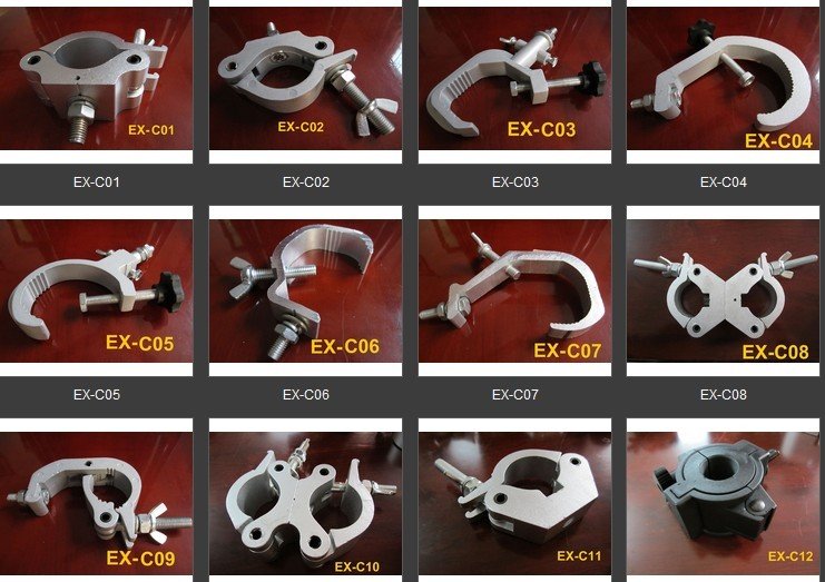 Stage Lighting Parts Accessories Light Stand / Clamp / Hook / Safety Cable for Stage Light