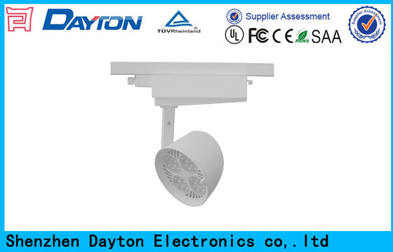 Mini 8W Commercial Track Lighting With Sharp COB Chip , SAA CE ROHS