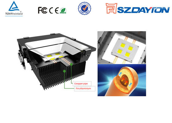 High Brightness 200 W Outdoor Led Security Flood Lights With Tempered Glass Housing