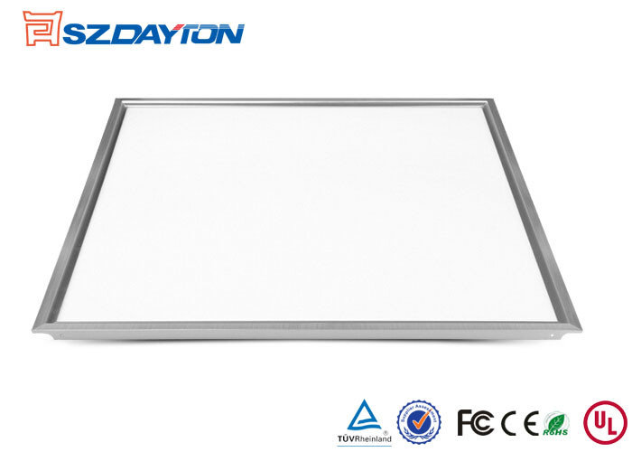 Commercial 54W LED Ceiling Panel Light 600 x 600 mm White Golden Housing