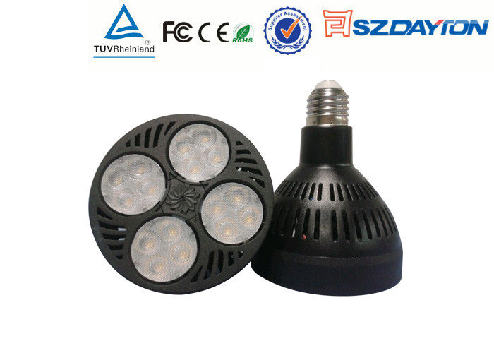 High CRI 82 Par30 Led Bulbs 40W Spotlight 15 - 80 Degree Angle For Indoor Lighting