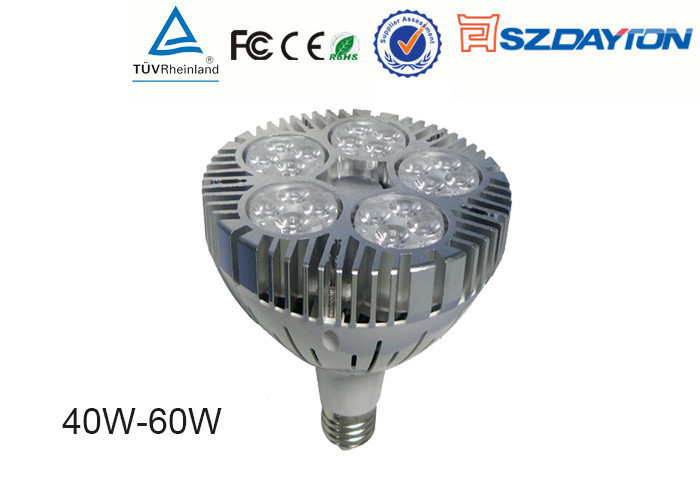 E27 Base PAR38 60w Track Light 6000k 50Hz - 60Hz for Jewelry Lighting