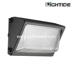 China DLC Qualified Outdoor 40W LED Wall Packs Lights-Glass Refractor, 120 LPW supplier