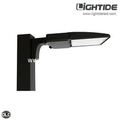 China DLC QPL 100 watt LED Parking Lot Pole Lights,100-277vac , 10 years Warranty supplier