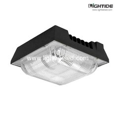 China IP65-rated Commercial led canopy lights 120W 100-277vac, Equiv. 400W MH canopy supplier