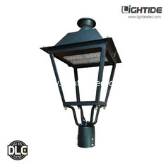 China Commercial IP65 50W Led Street Lights Post Top Fixture, DLC Qualified for 5 Yrs Warranty supplier