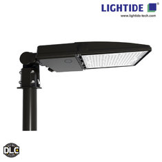 China Lightide Outdoor 200 Watt Led Parking Lot Light, 100-277vac & DLC, Replacing 600W MH,  10 Years Warranty supplier