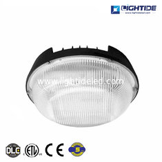 China Lightide DLC & Ip65 Round Led Light For Gas Station Canopy 120 Watts w/ 5-Year Warranty supplier
