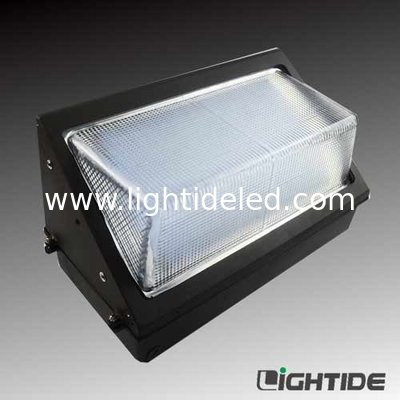 DLC Qualified  1-10vdc dimming 90W Outdoor Wall Packs LED Lights, 140 LPW supplier
