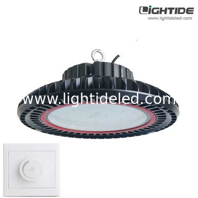 Lightide 200W Dimmable UFO LED High Bay Light Fixtures, 160 LPW, 10-yrs Warranty supplier