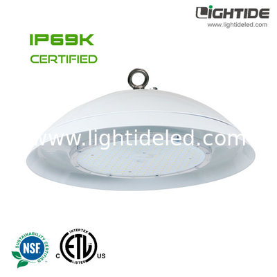 Lightide IP69K Led high bay lights 150w, NFS certified, 5 yrs Warranty supplier