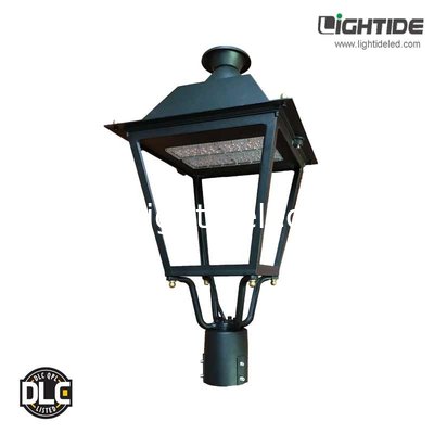 Commercial IP65 50W Led Street Lights Post Top Fixture, DLC Qualified for 5 Yrs Warranty supplier