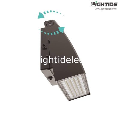 Outdoor commercial wall pack light fixtures 120 watts LED, Rotatable style., 100-277vac, Equivalent 250W MH supplier