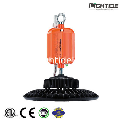 Lightide 200 watts UFO High Bay Emergency Led Lights Battery Backup, 100-277vac, 5 Yrs Warranty supplier