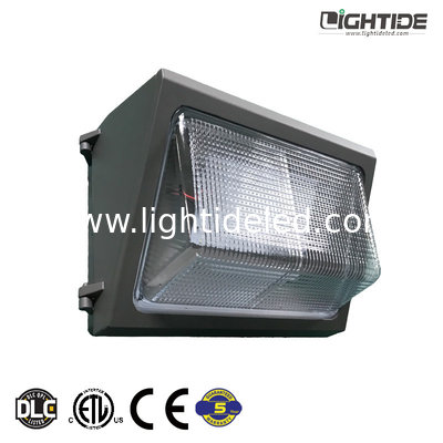 DLC Qualified LED Outside Flood Lights 120W Wall Pack, 140 LPW & 100-347vac , 5 years warranty supplier