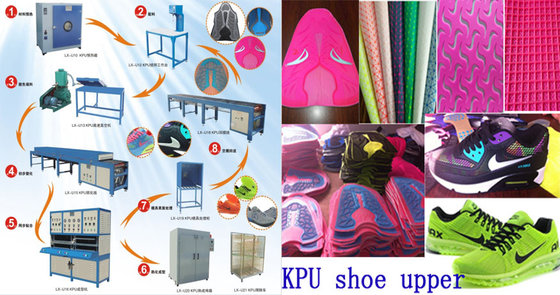 factory shoes making machine, sports shoes making machine, Mutil color KPU shoes making machine
