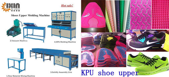 factory shoes making machine, sports shoes making machine, Mutil color KPU shoes making machine