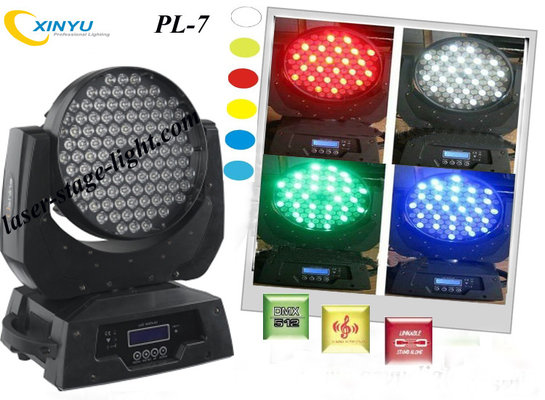 108 pieces 1W/3W LED (27Red/27Green/27Blue/27White) stage led lighting moving head