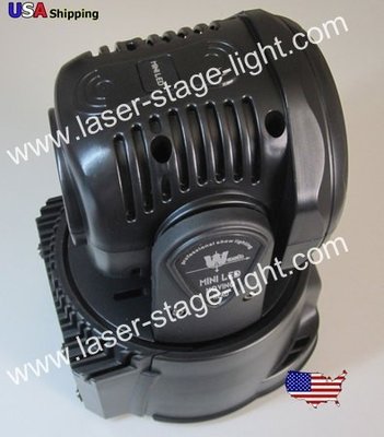 Mini Moving Heads Lighting , High Brightness Disco Stage Light