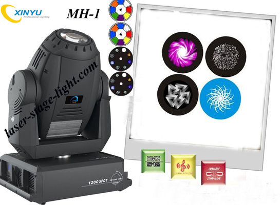18/16 control channel channels 1200W Stage mini moving heads lighting