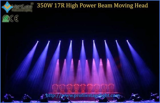 High Effect 350W Beam Wash and Spot Moving Head Light with CMY Color Mixing System