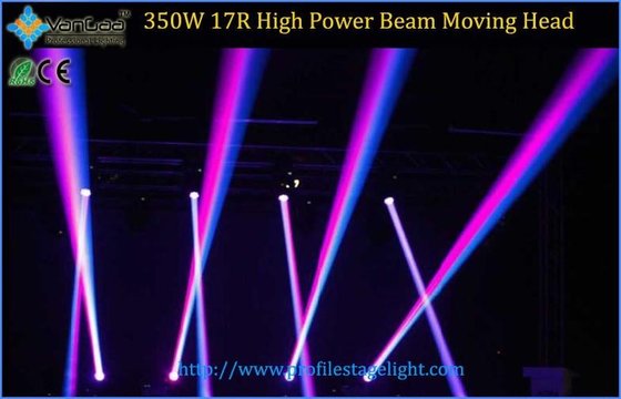 High Effect 350W Beam Wash and Spot Moving Head Light with CMY Color Mixing System