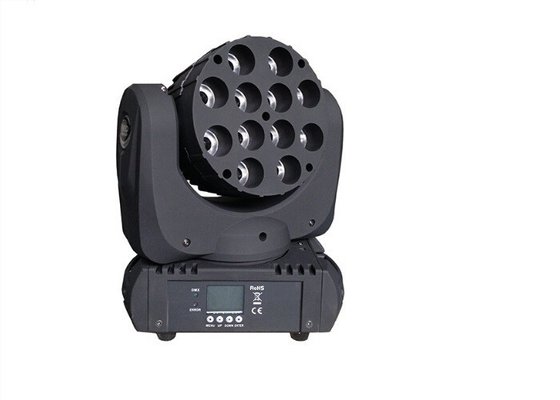 RGBW Stage Lighting Equipment Led Moving Head Lights Portable Mini Stage Light for Concert