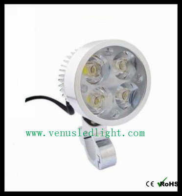 Motorcycle Motor Car PMMA Lens Led Head Light Super White Water proof 12V 12W