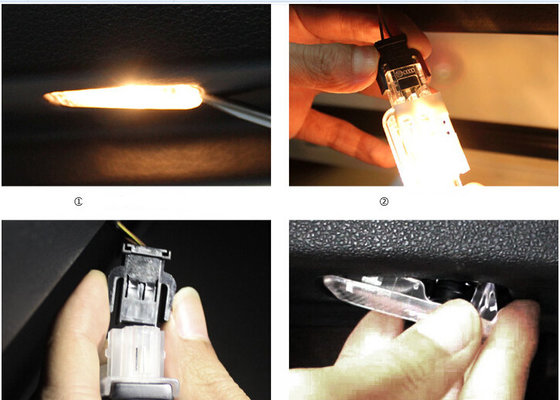 Car door welcome light Auto Spare Parts For AUDI A3 A5 A6 Q7 Car Logo Light